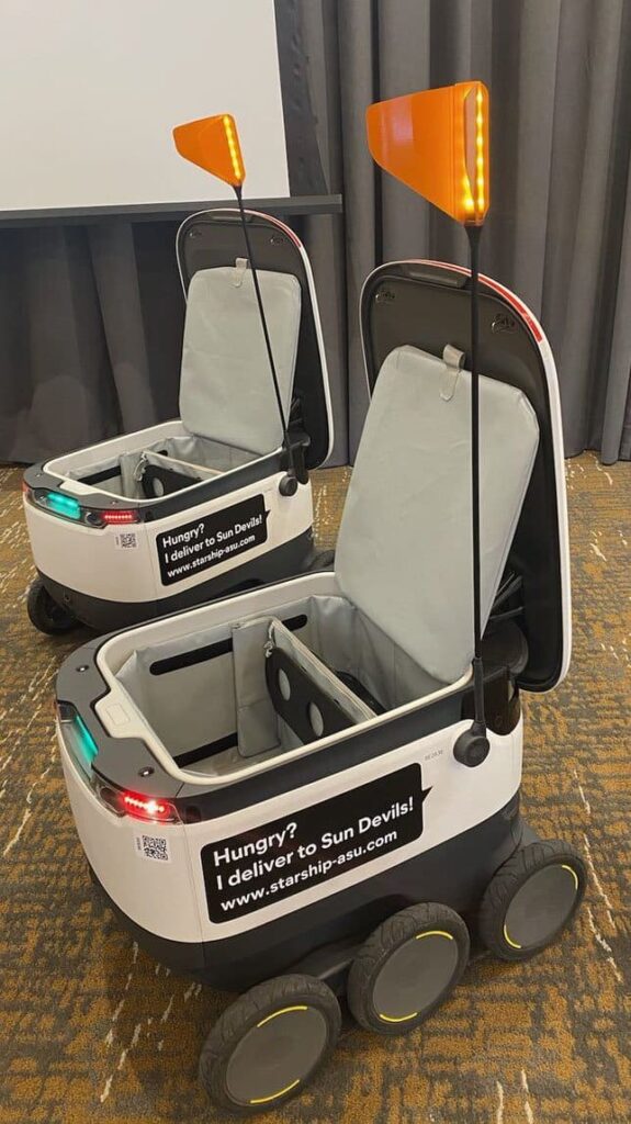 Starship Food Delivery Service Demo - Mirabella at ASU